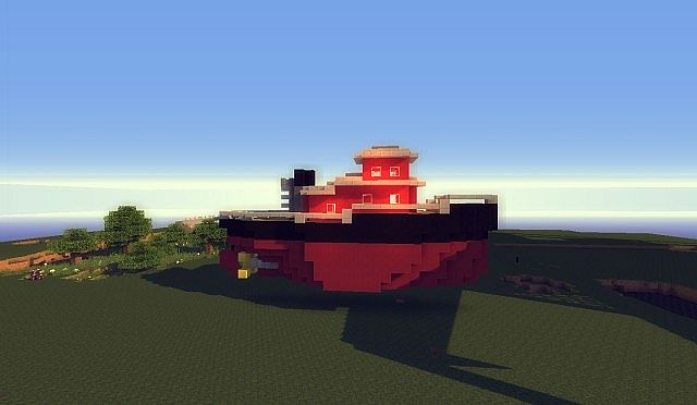 The Cutest Little Tugboat You Ever Did See! Minecraft Project
