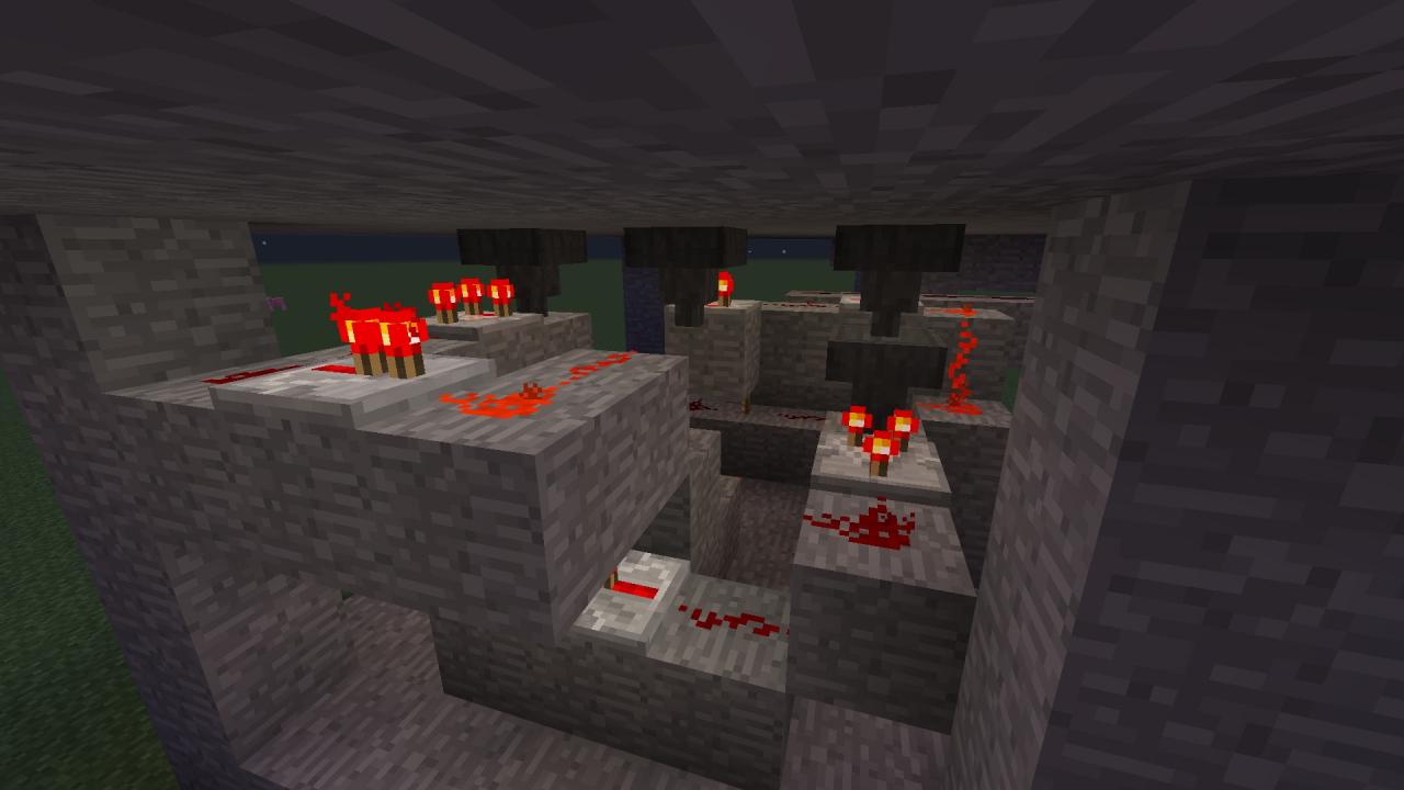 3 Hopper Item Detector Minecraft Map