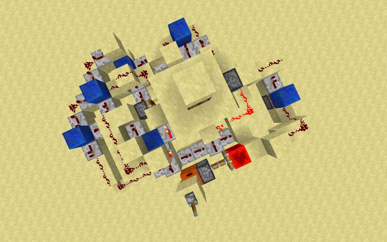 Pop-up Crafting Table Minecraft Map