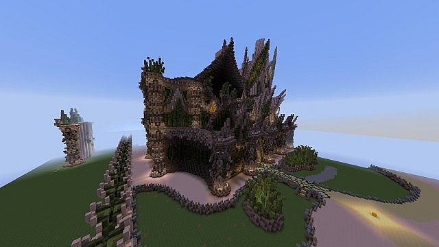 Minecraft build: spawn build (by fjssk) Minecraft Map