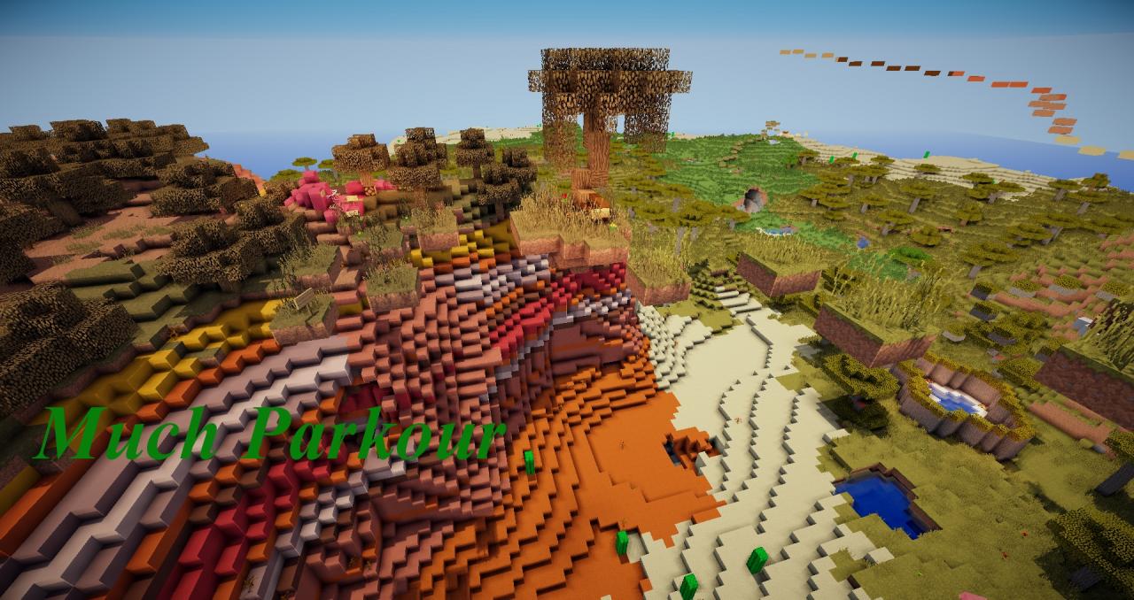 Chicken's Jump Map Minecraft Map