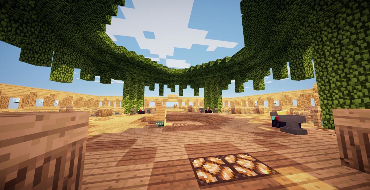 Factions PvP Spawn Minecraft Map