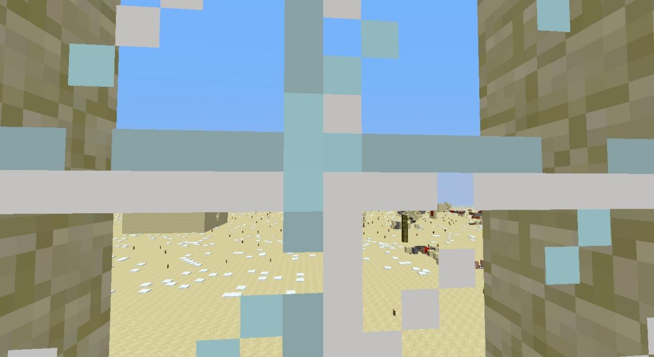 Survival and Creative Elevator Minecraft Map