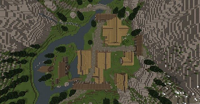The Elder Scrolls V: Skyrim - Whiterun Hold Minecraft Map
