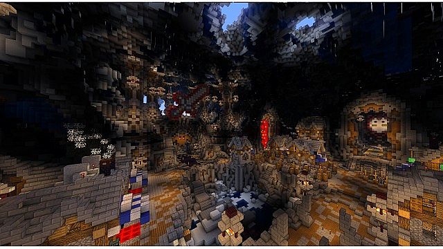 Cave world In progress ! looking for builders ! Minecraft Map