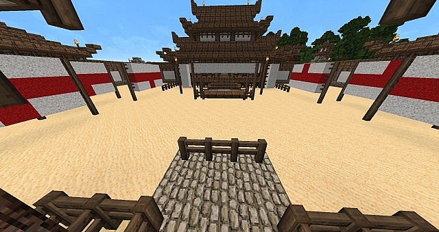 Field of Honour (Samurai Duel Dojo) Minecraft Map