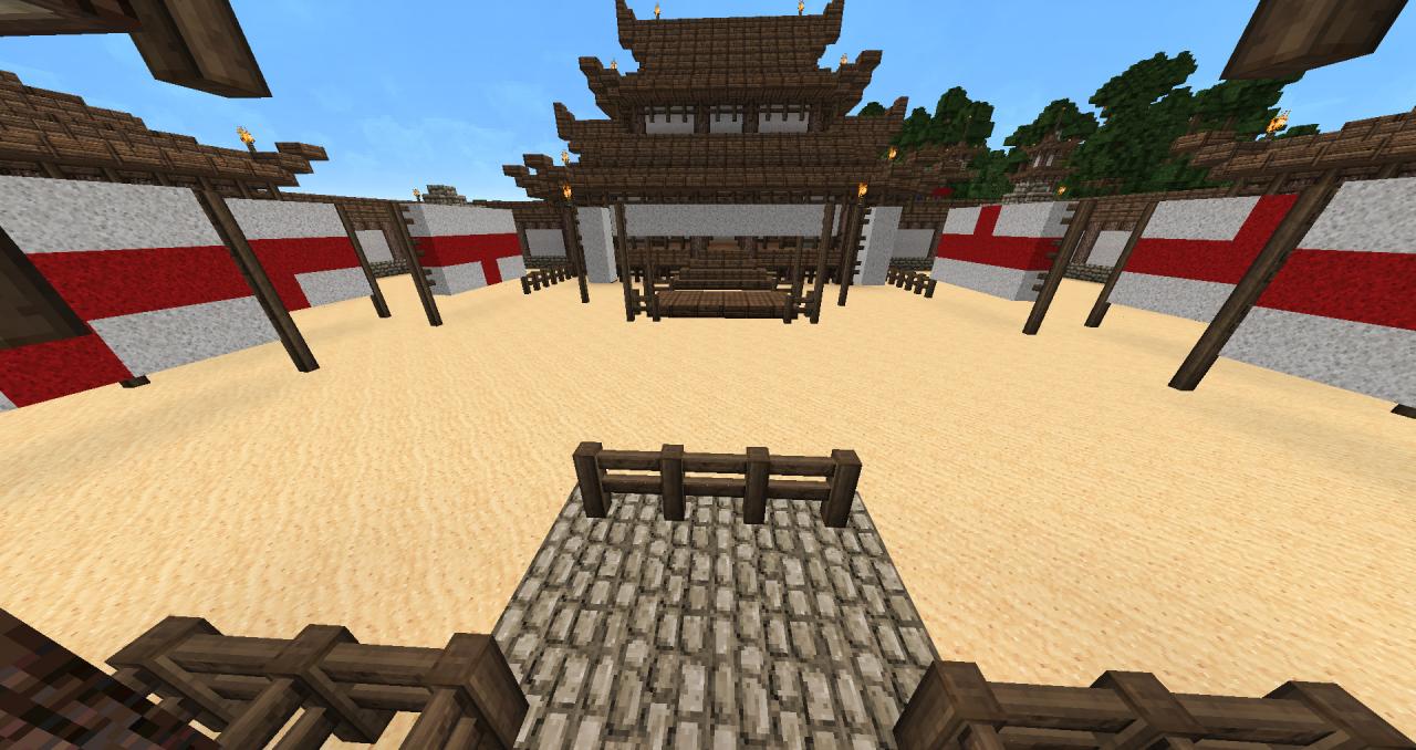Field of Honour (Samurai Duel Dojo) Minecraft Map