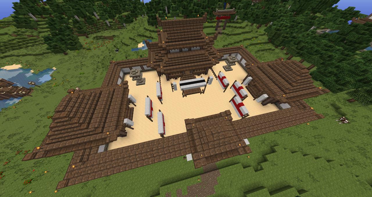 Field of Honour (Samurai Duel Dojo) Minecraft Map