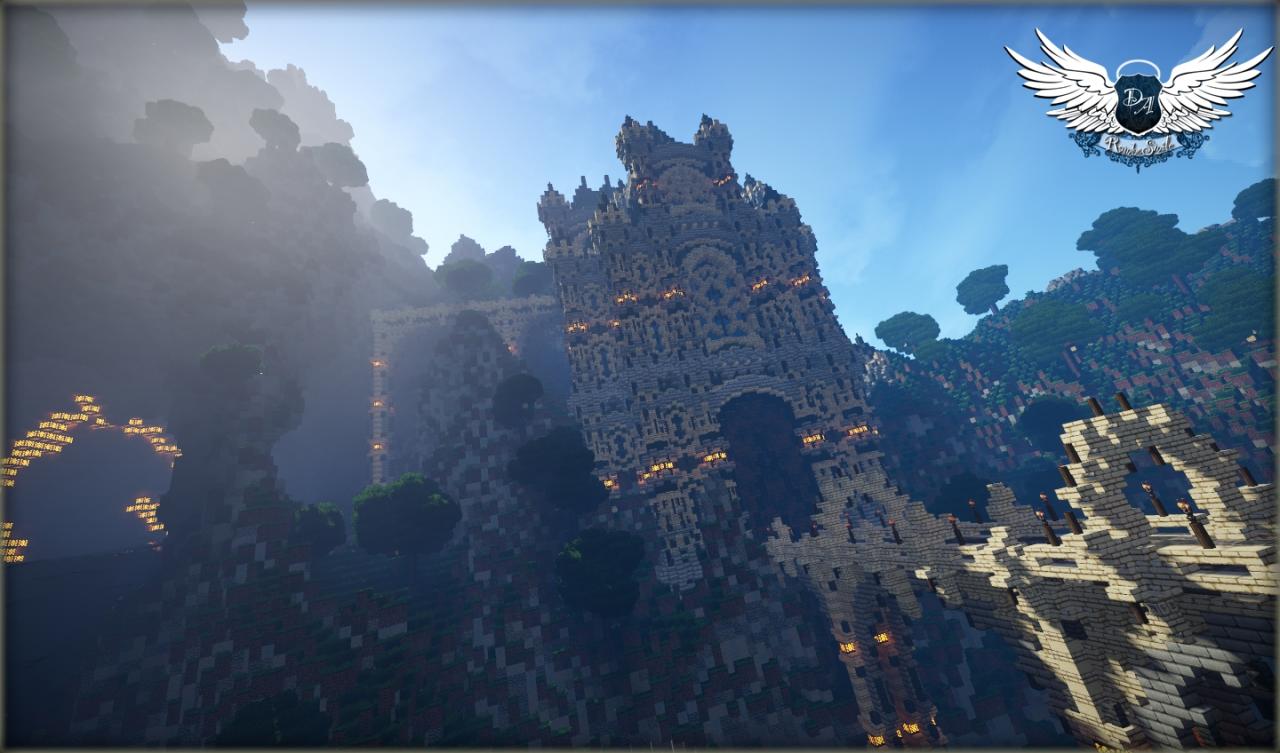 Gal'Haris - The spawn Palace ! - [Cinematic / Download] Minecraft Map
