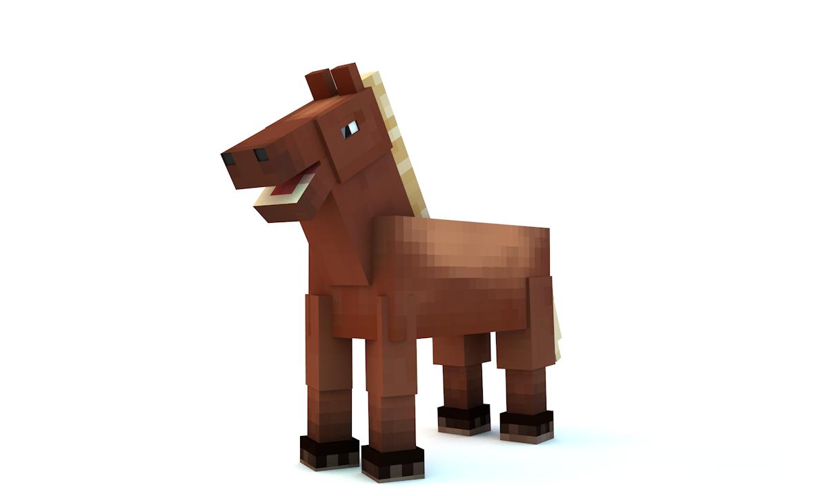 [FREE] - Minecraft Horse Rig Minecraft Map