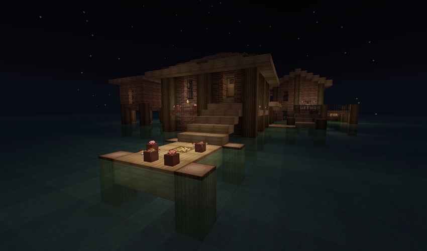 Swamp Lake Village Minecraft Map