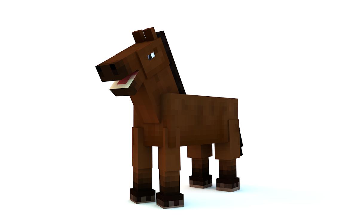 [FREE] - Minecraft Horse Rig Minecraft Map