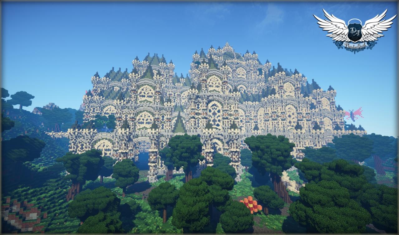 Gal'Haris - The spawn Palace ! - [Cinematic / Download] Minecraft Map