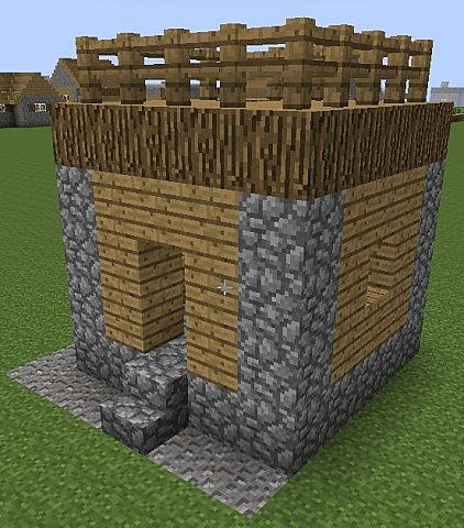 Standard NPC Village House2 Minecraft Map