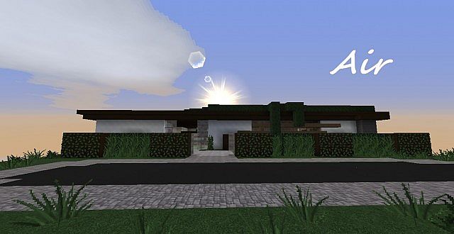 Modern House: Air Minecraft Map