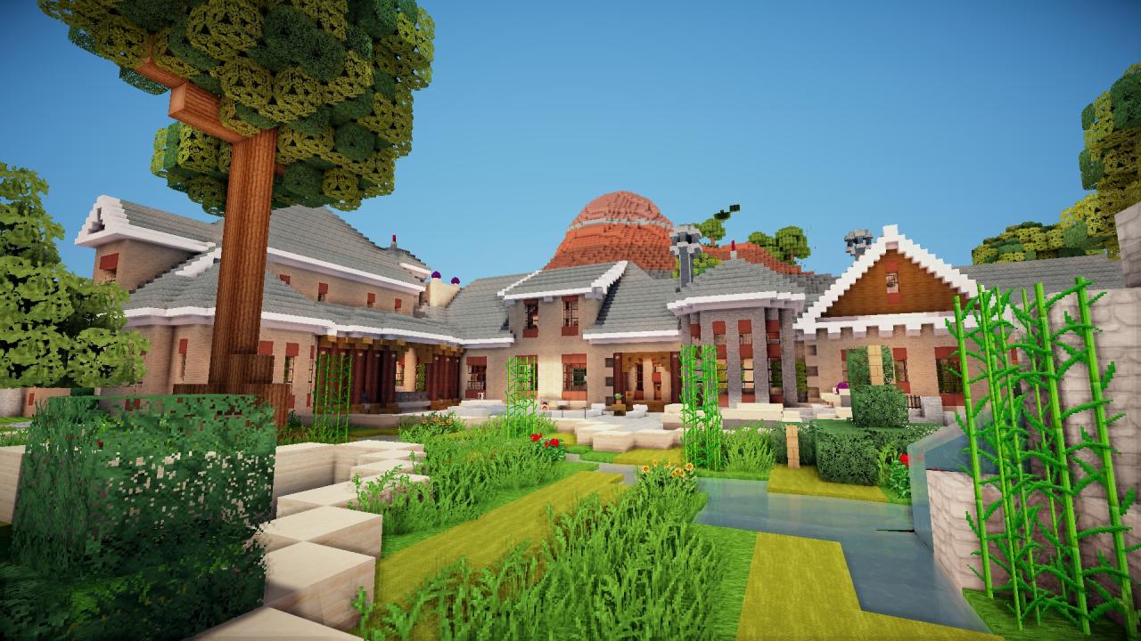 French Country Manor Minecraft Map
