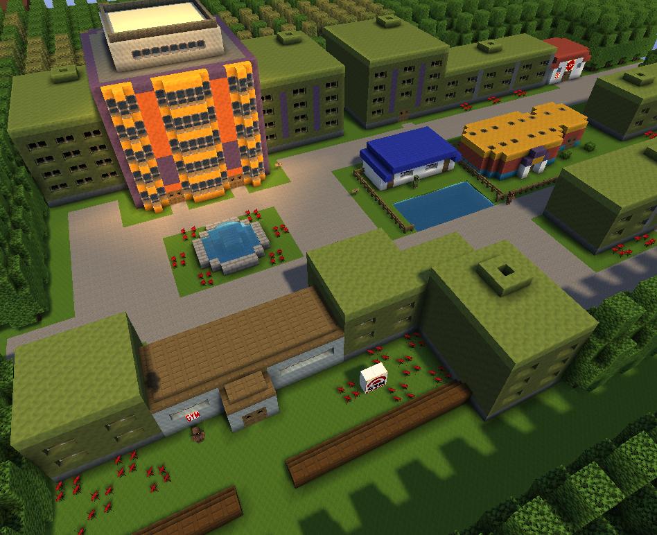(ADV/1.7.2+) POKEMON 3D: REDSTONE RED/LAPIS BLUE Minecraft Map