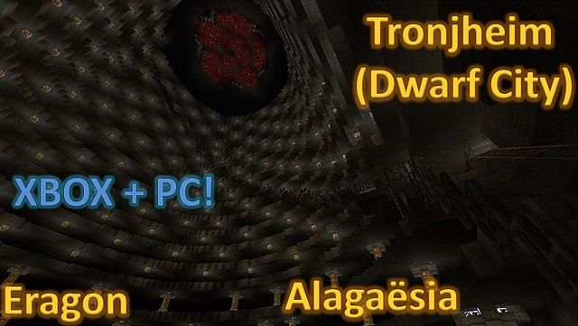 Dwarf City: Tronjheim (Alagaesia/ Eragon) Minecraft Map