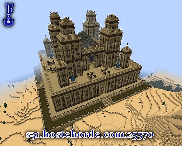 Desert Oasis Minecraft Map