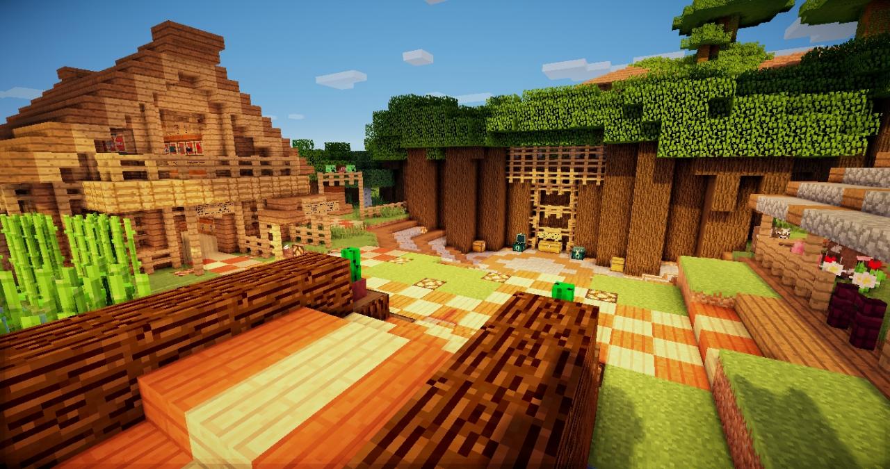 1.7.4 MC.CRAFT.LV // MINECRAFT Minecraft Map