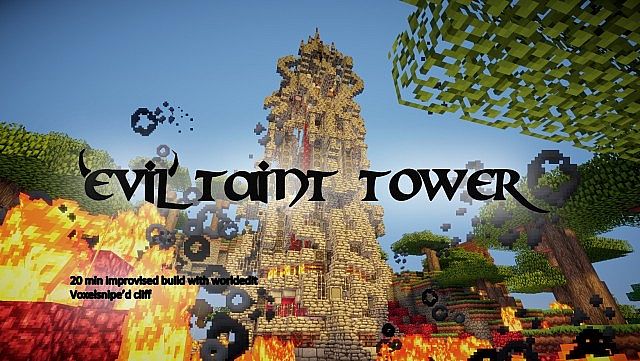 Evil Taint Tower Minecraft Map