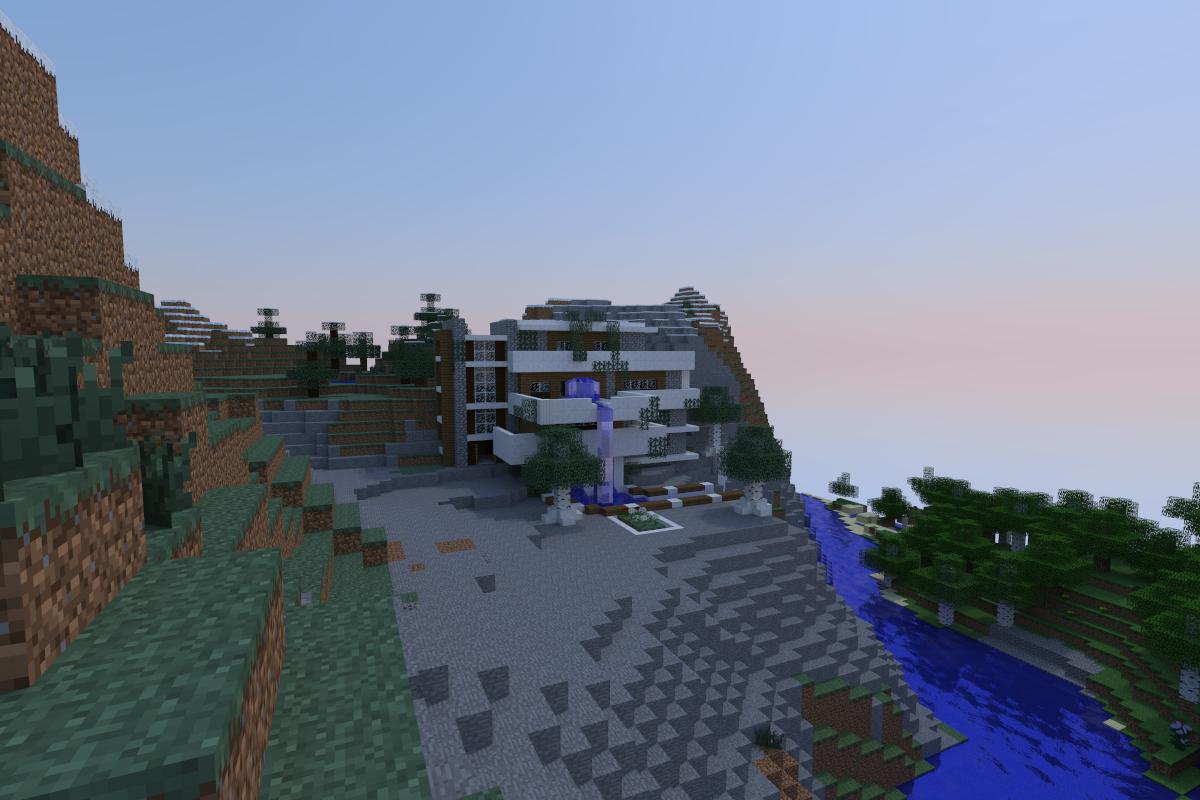 Modern Villa Park Minecraft Map