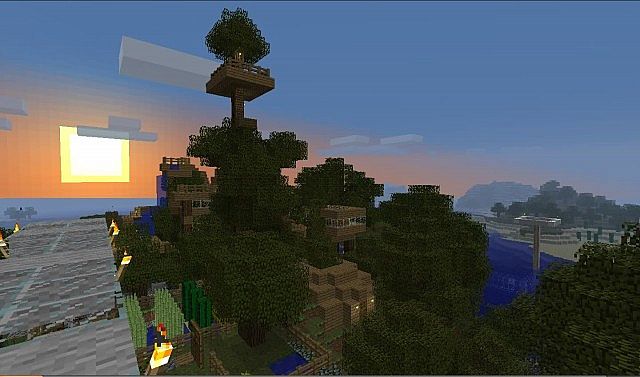 Tree House! Minecraft Map