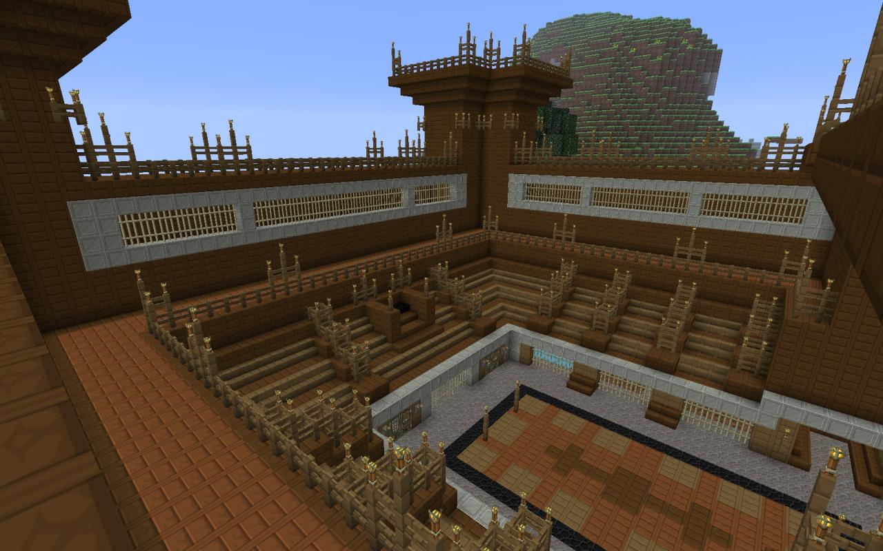 Training Area Minecraft Map