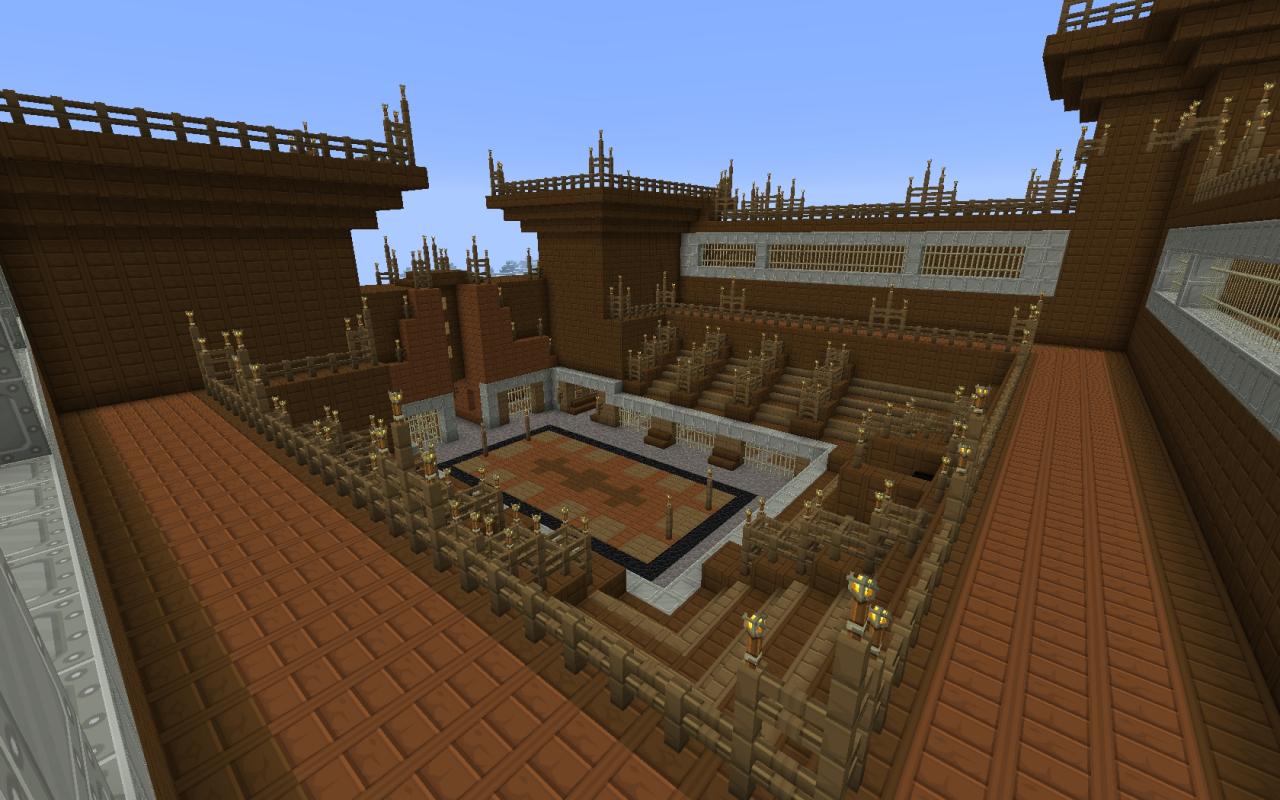 Training Area Minecraft Map