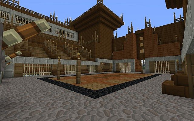 Training Area Minecraft Map