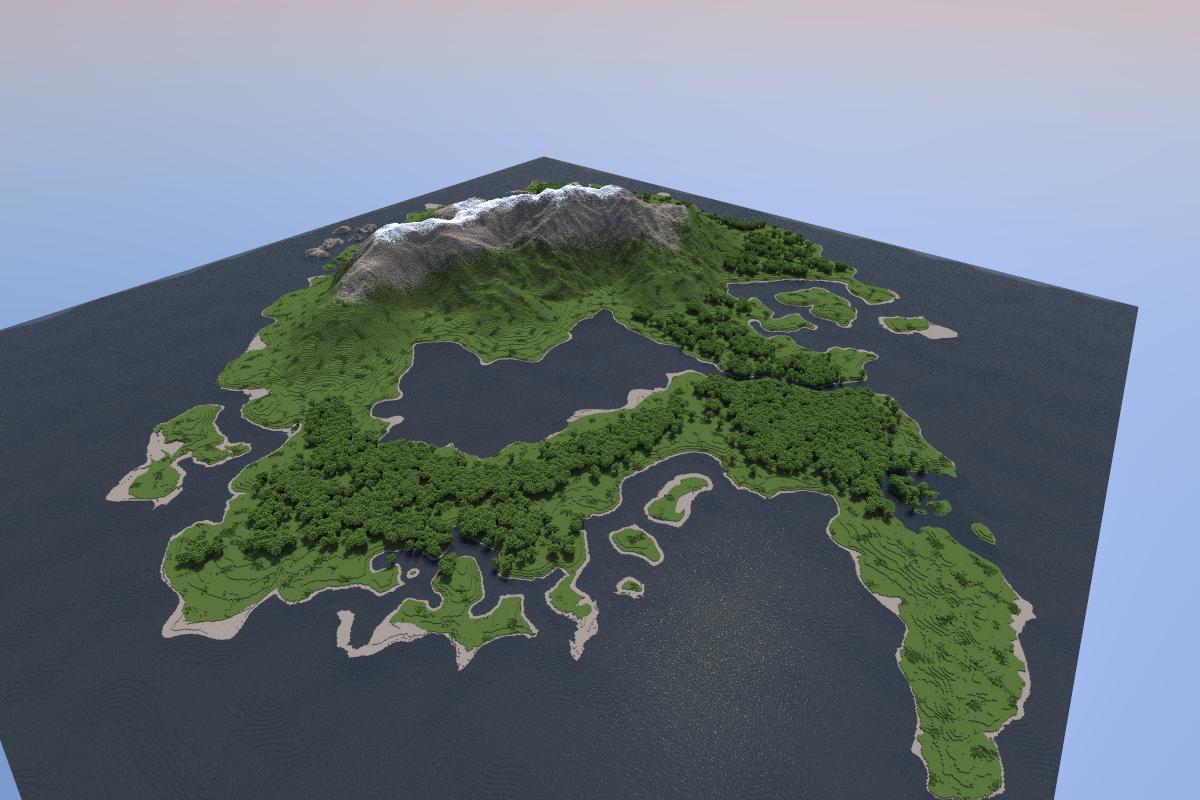 The Island of Callum Minecraft Map