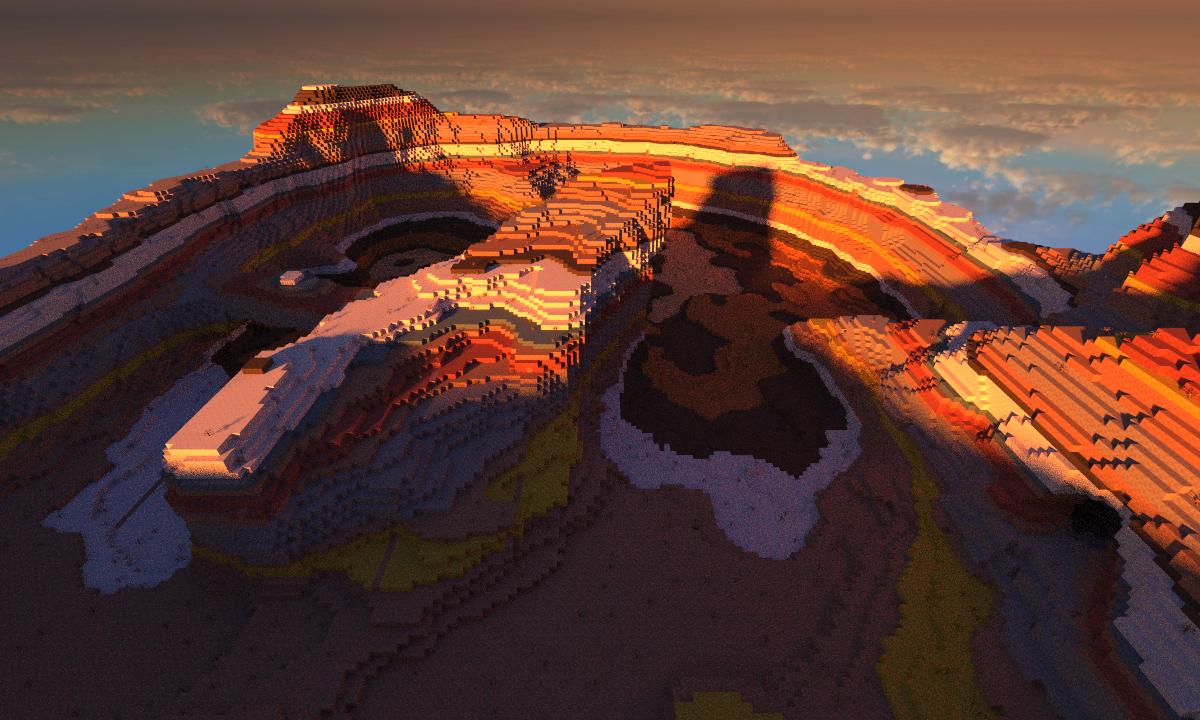 Canyon Arena Minecraft Map