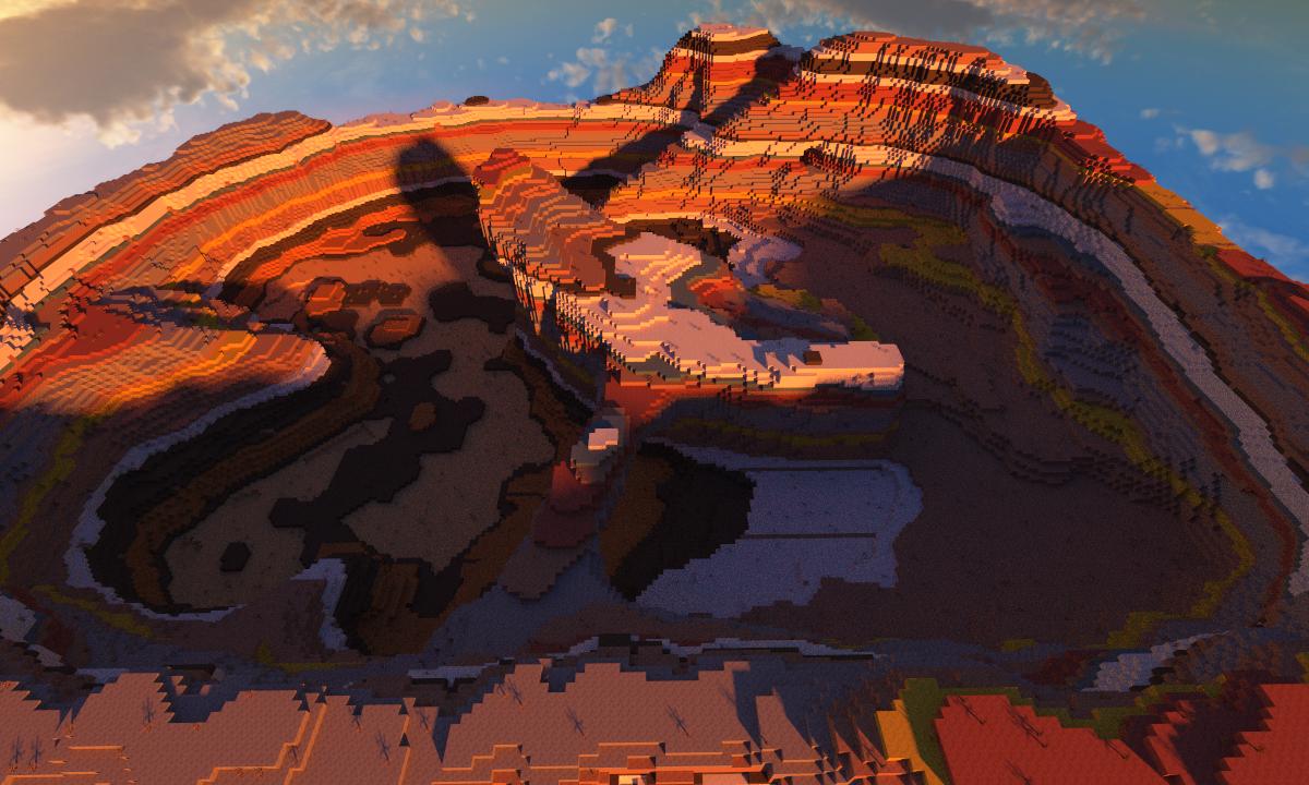 Canyon Arena Minecraft Map