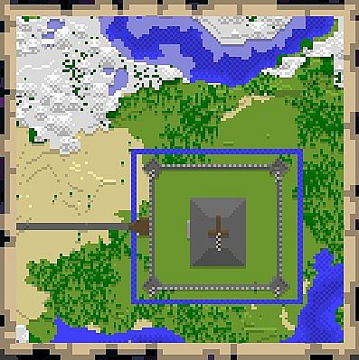 Castle project Minecraft Map