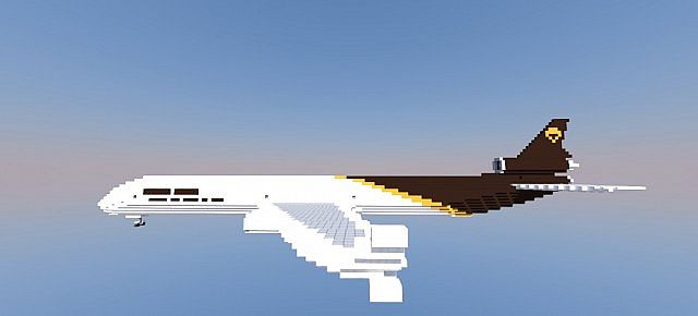 MD-11 Freight Plane [FedEx and UPS] Minecraft Map