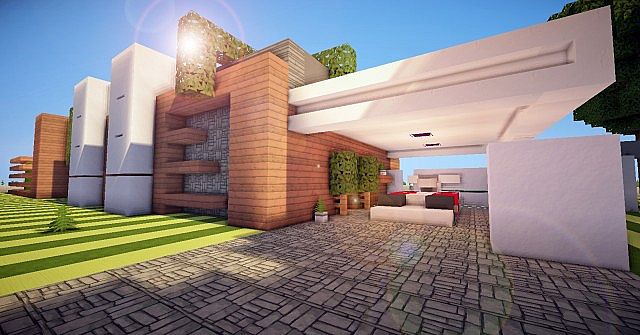 Sharpen | Minimalist house Minecraft Map