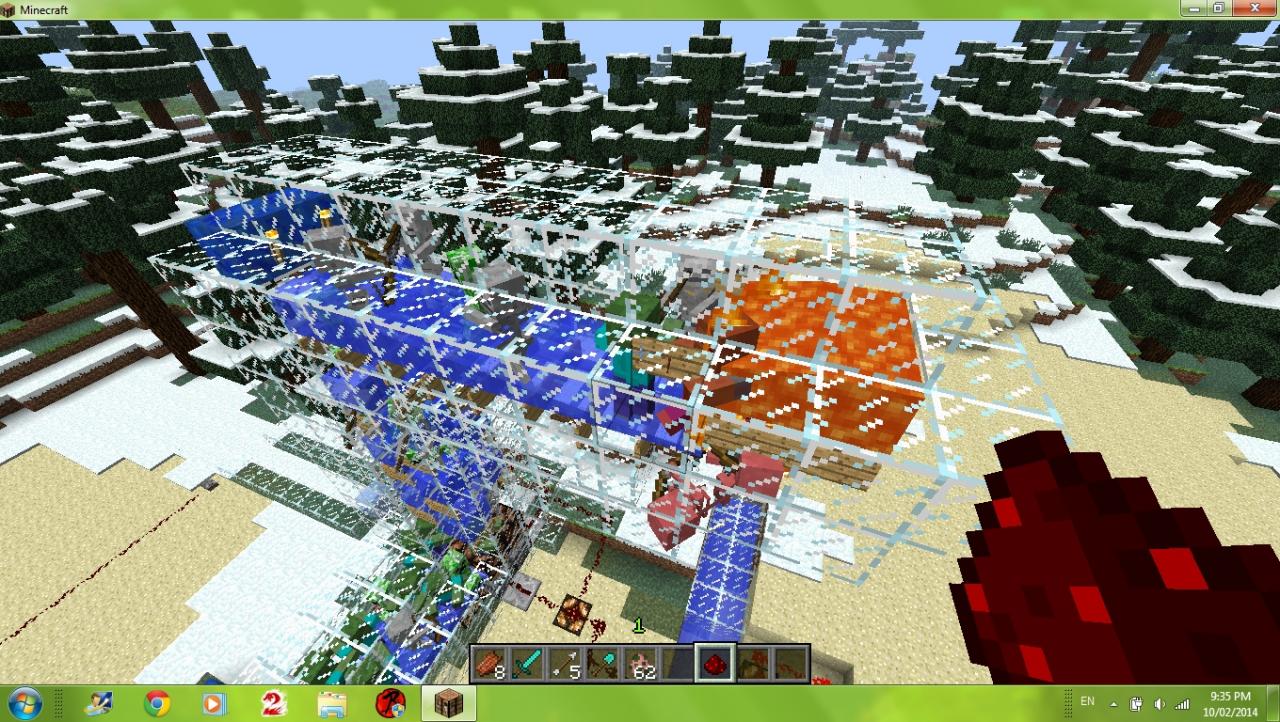 Simple Mob Grinder Minecraft Map