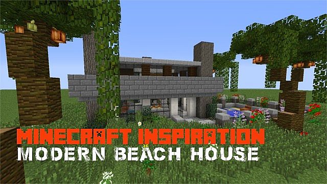 Beach House Minecraft Map