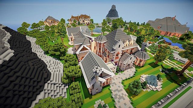 French Country Manor Minecraft Map