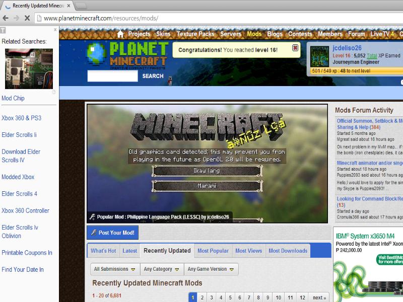 Bisaya and Tagalog Language Pack (Philippine) [1.7.8] Minecraft Mod