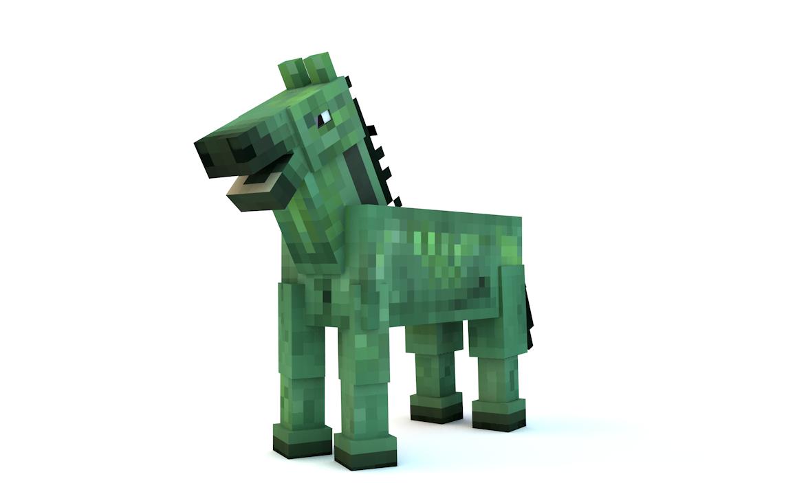 [FREE] - Minecraft Horse Rig Minecraft Map