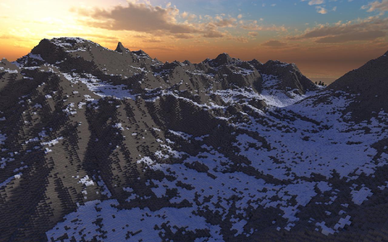 Barren Land Minecraft Map