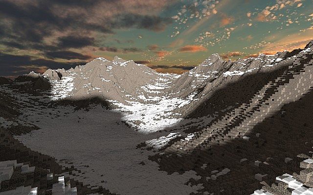 Barren Land Minecraft Map