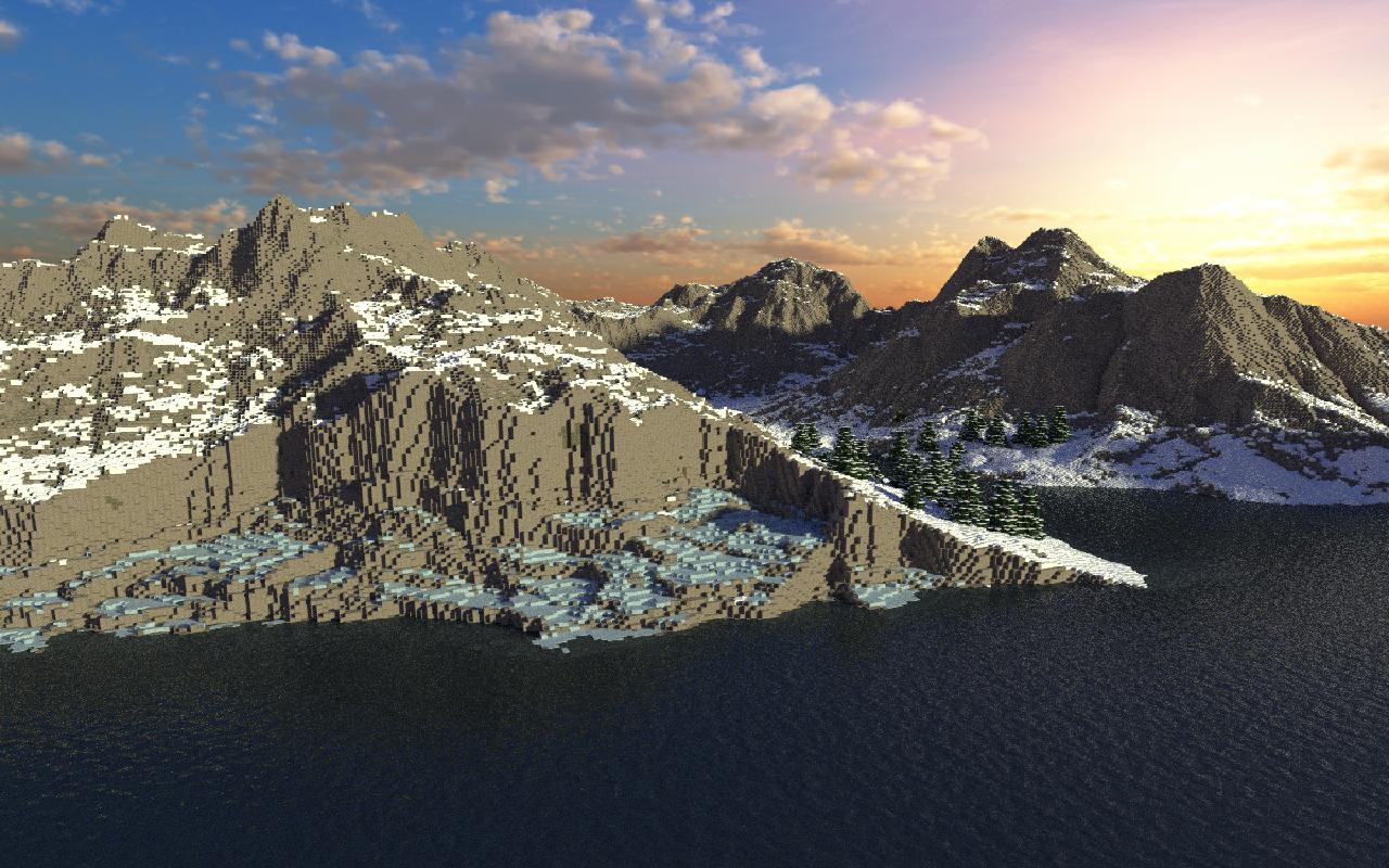 Barren Land Minecraft Map