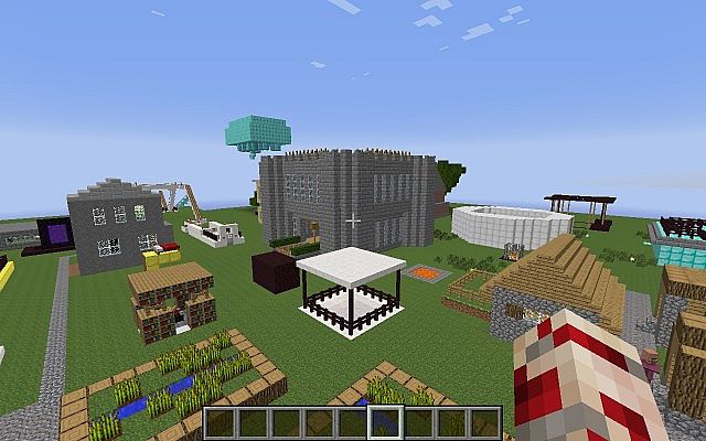 Modern Village Minecraft Map