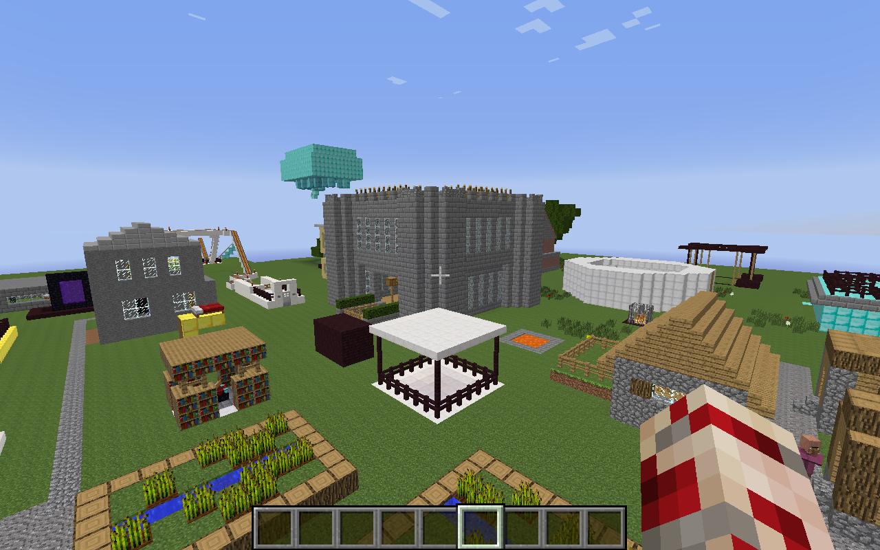 Modern Village Minecraft Map