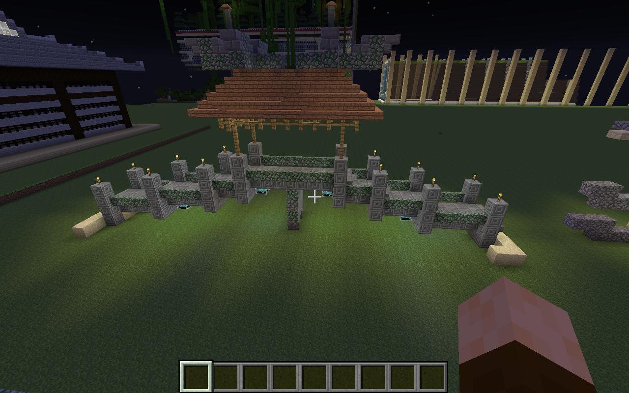 Small asian bridge Minecraft Map