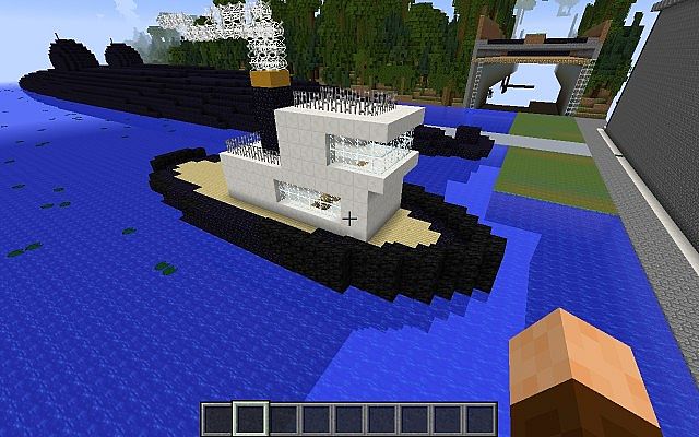 Tug boat Minecraft Map