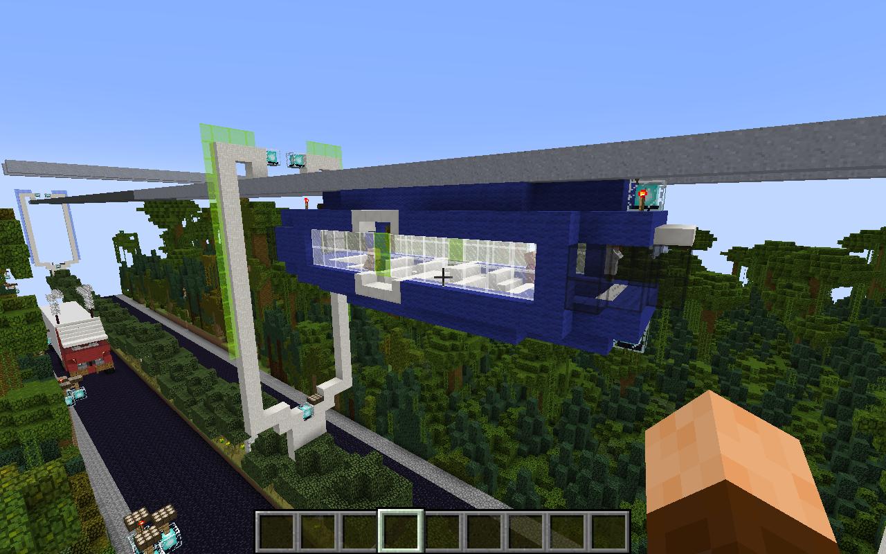 Sky Tram Minecraft Map