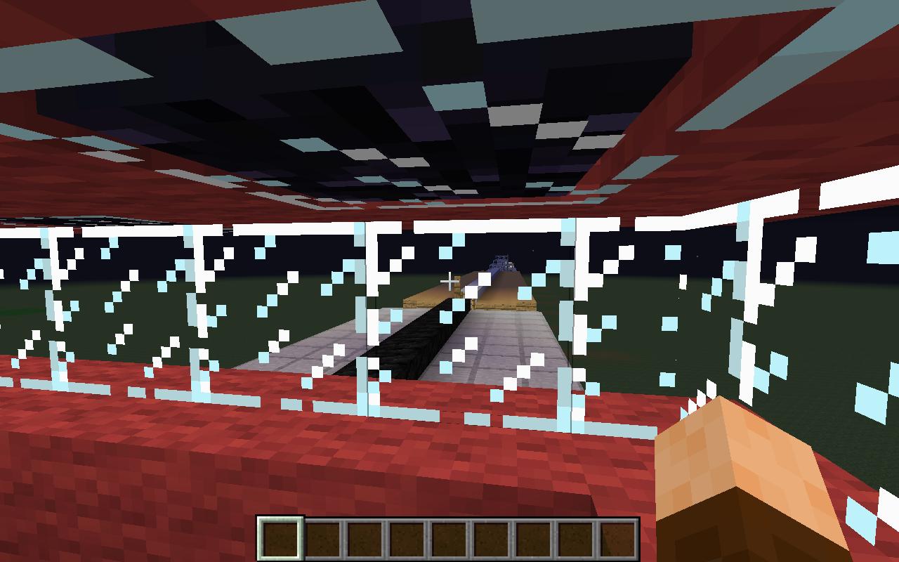 Rail Road 5 car TRAIN Minecraft Map